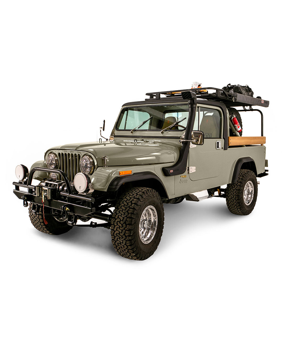 Ball and Buck Jeep CJ-8 ARB Overland Edition – Howler Bike Park