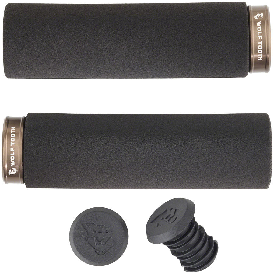 Wolf Tooth Fat Paw Lock-on Grips - Black/Espresso – Howler Bike Park