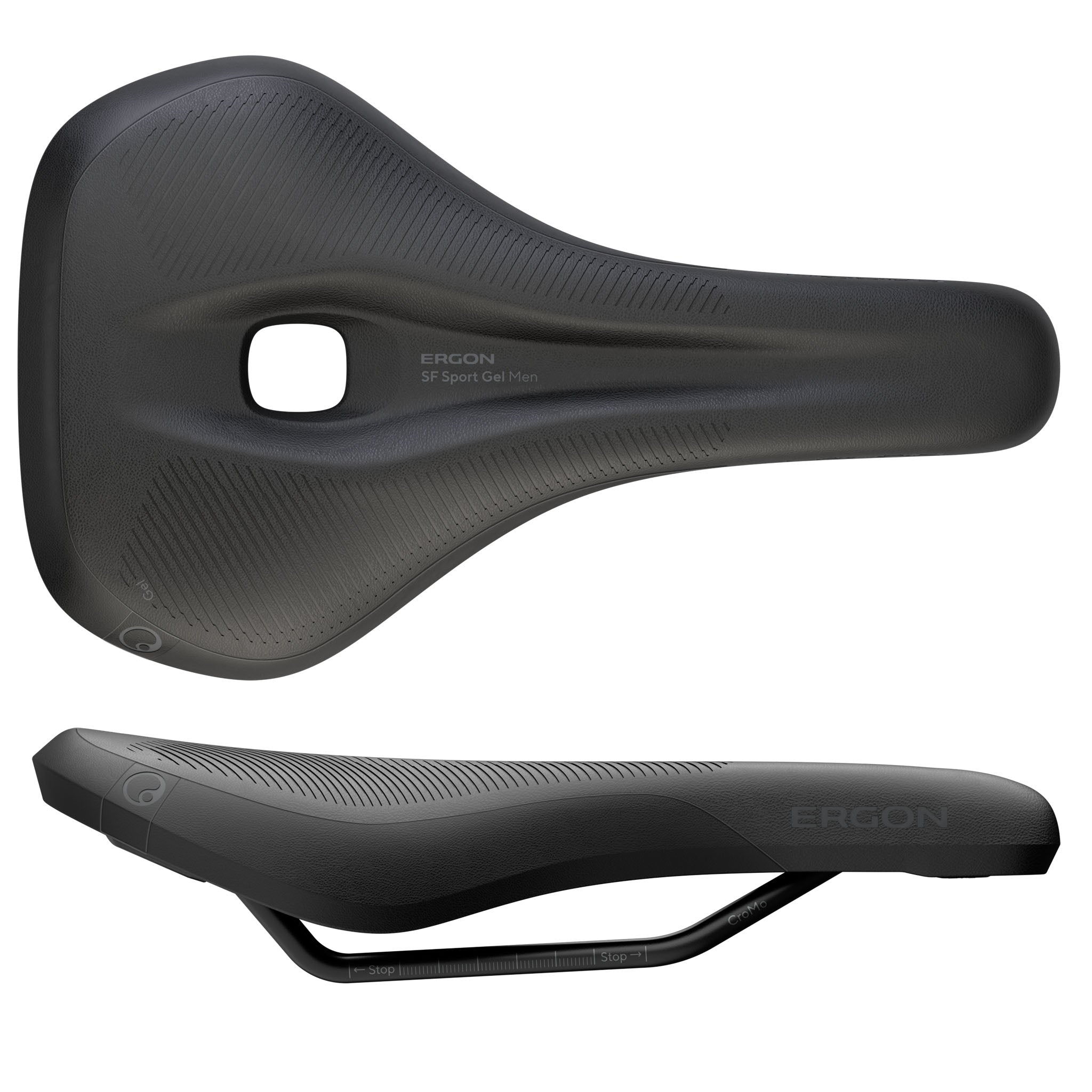 Ergon SF Sport Gel Saddle - Chromoly Black Men's Medium/Large – Howler Bike Park