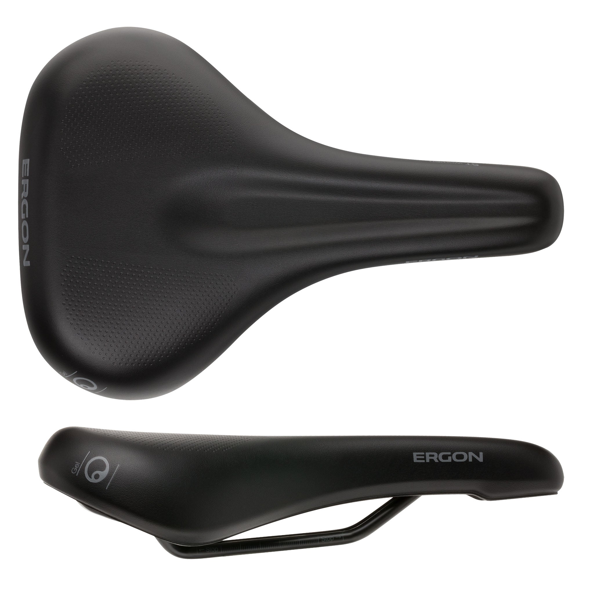 Ergon ST Gel Saddle - Chromoly Black Women's Medium/Large – Howler Bike Park