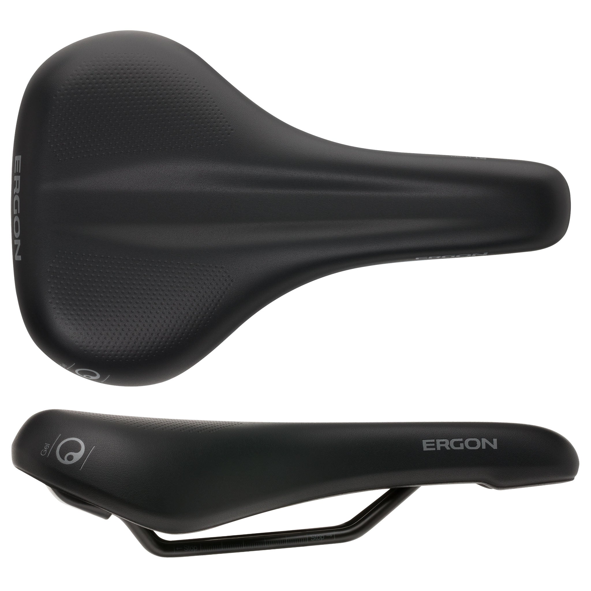 Ergon ST Gel Saddle - Chromoly Black Men's Medium/Large – Howler Bike Park