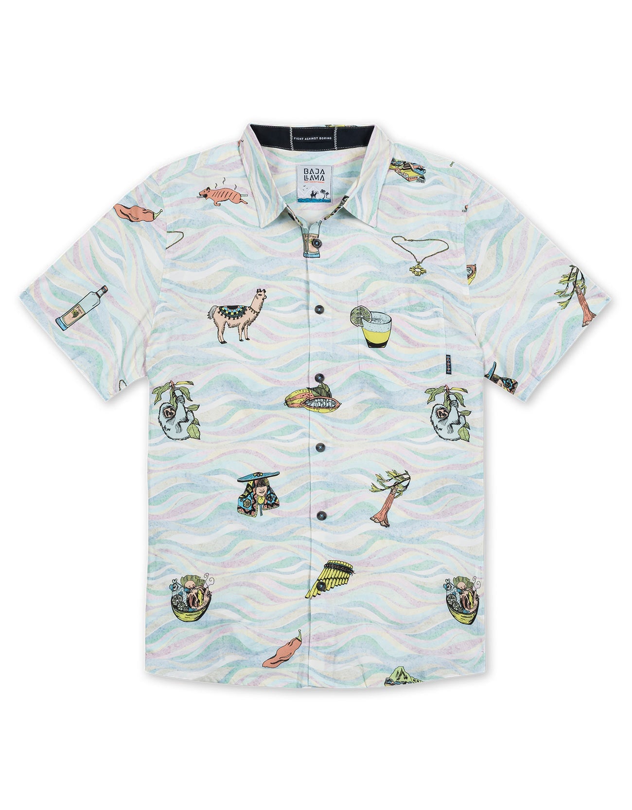 INCAN TREASURES - 7-SEAS™ BUTTON UP – Howler Bike Park