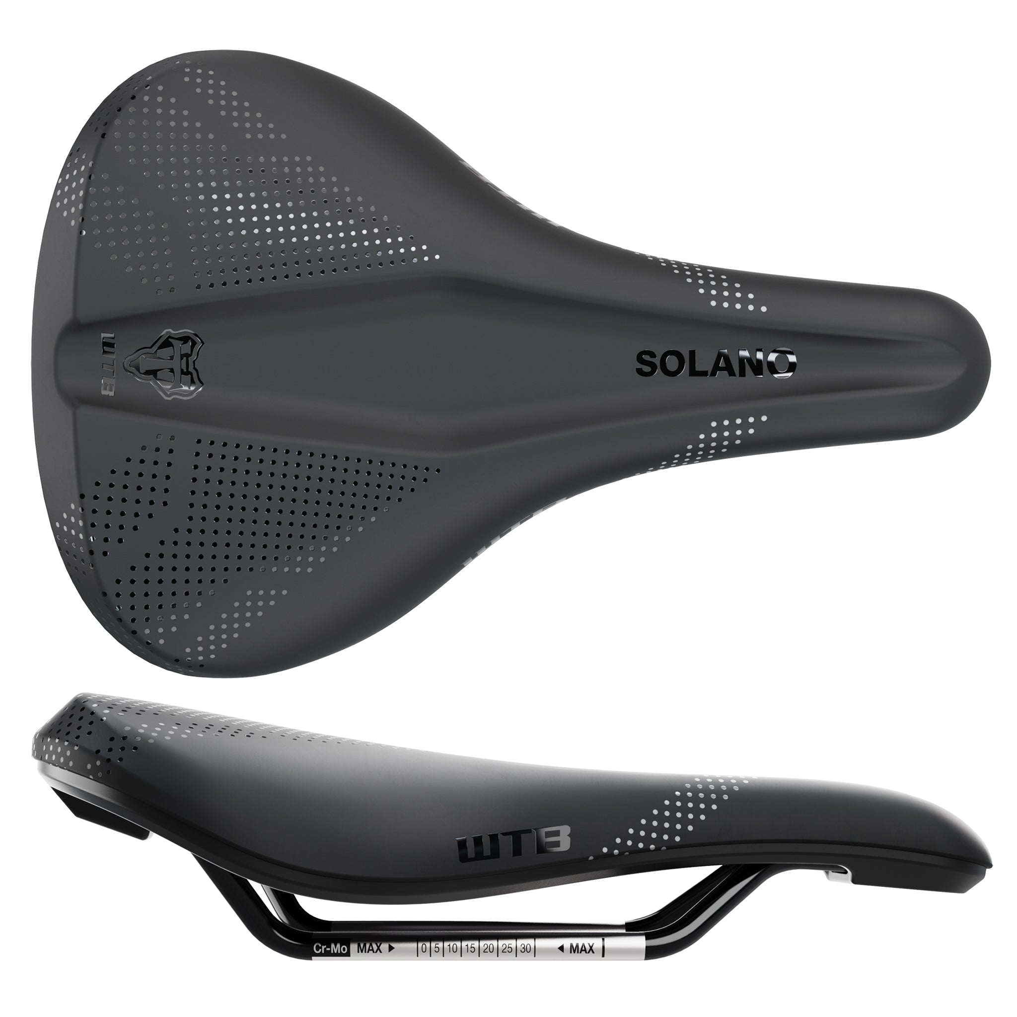 WTB Solano Saddle - Chromoly Black Wide Fusion Form – Howler Bike Park