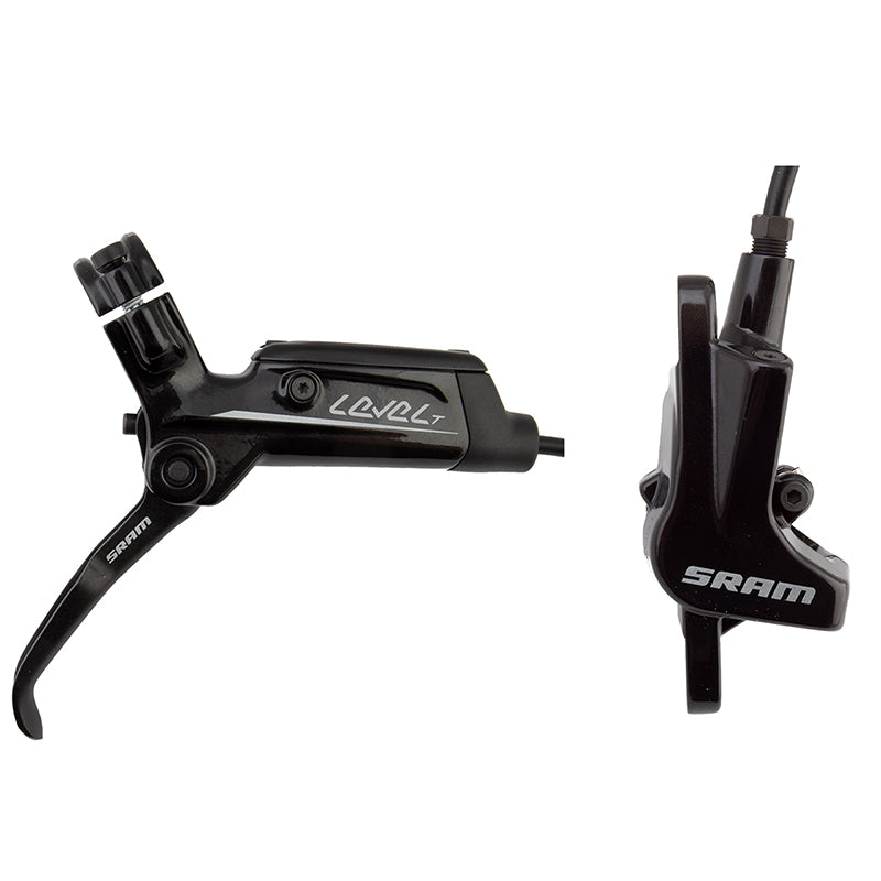 SRAM Level T Disc Brake and Lever - Rear Hydraulic Post Mount Black A1 ...