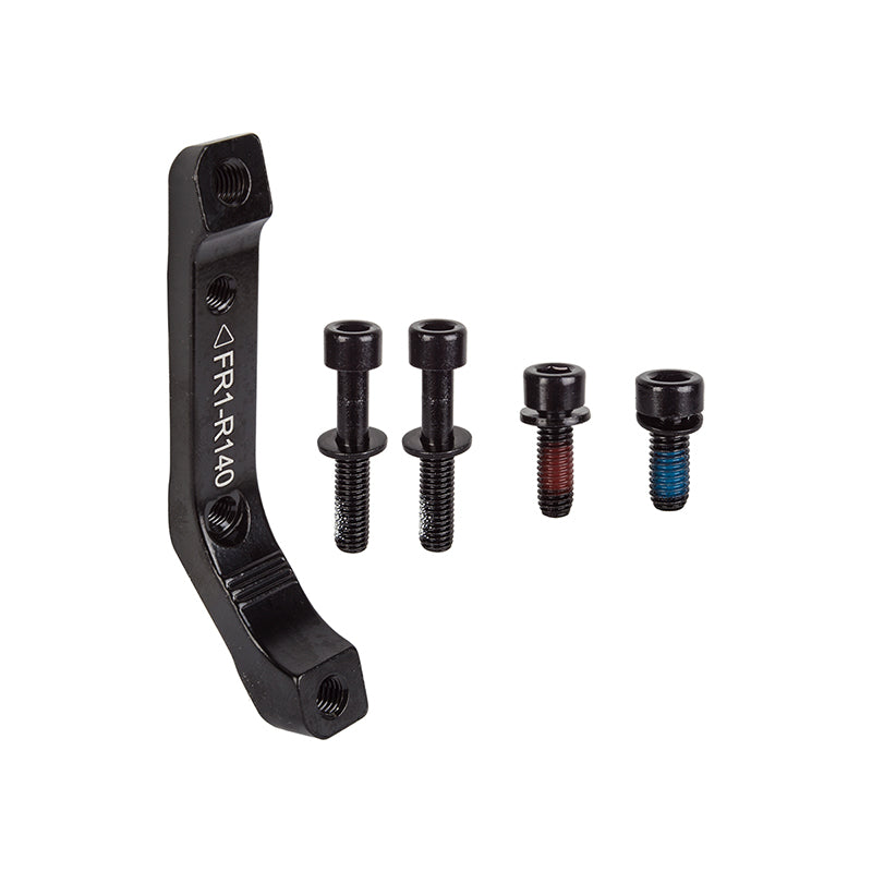 Trp Flat TO Post Disc Adapter 140mm Flat Mount Post Mount Black 0mm ...