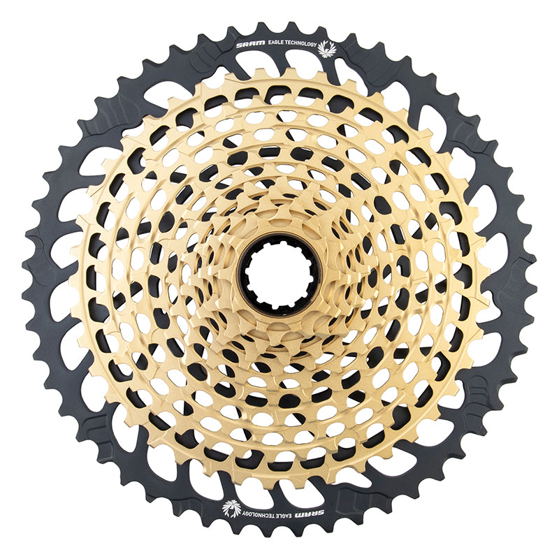 SRAM XX1 Eagle XG-1299 Cassette - 12-Speed 10-52t Gold For XD Driver B ...