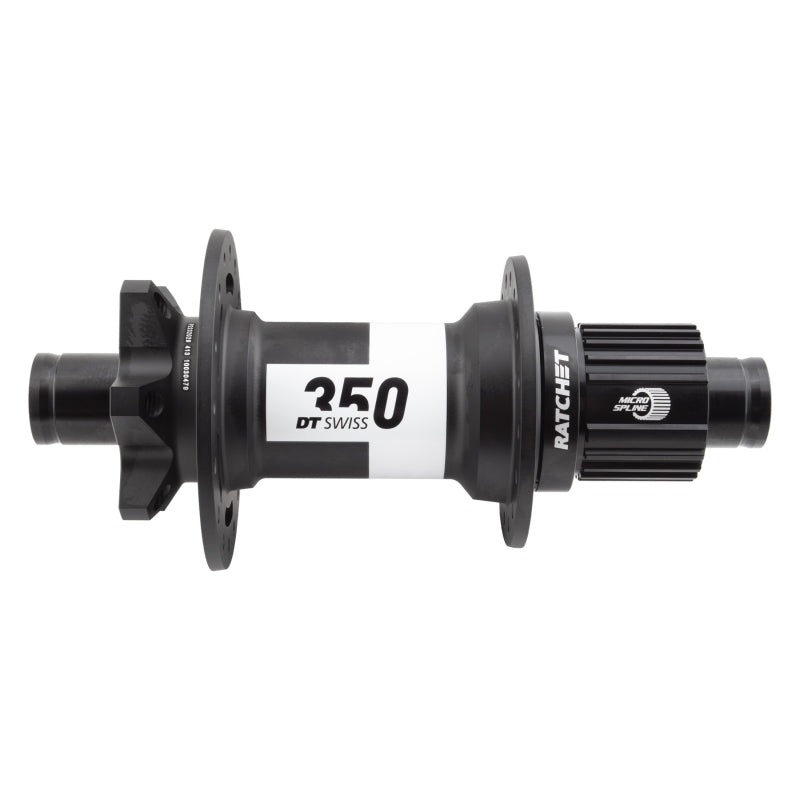 DT Swiss 350 Rear Hub - 12 x 148mm 6-Bolt Micro Spline Black 32H 36pt ...