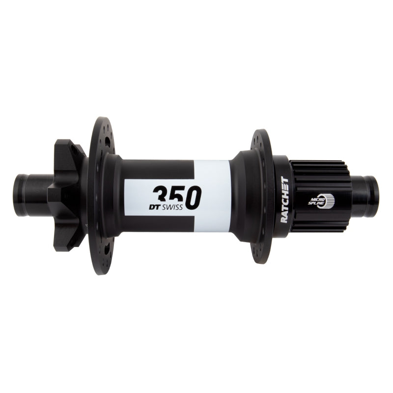 DT Swiss 350 Rear Hub - 12 x 157mm 6-Bolt Micro Spline Black 32H 36pt – Howler Bike Park