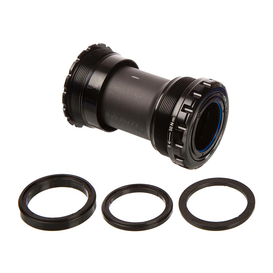 SRAM DUB T47 Bottom Bracket - T47 77mm Road and Road Wide Black – Howler Bike Park