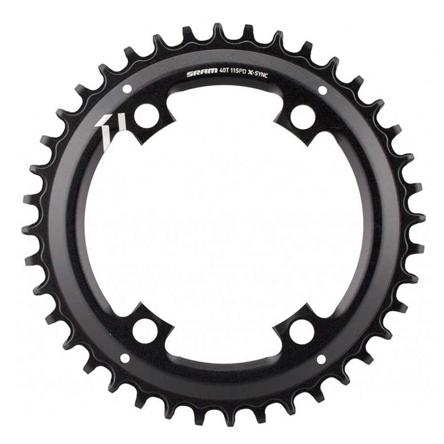 SRAM X-Sync Chainring 40T 110mm Asymmetric BCD Black – Howler Bike Park