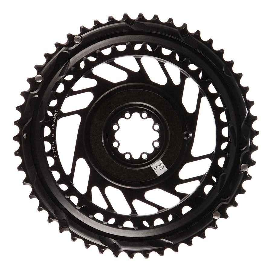 SRAM Red AXS 2x Chainring Teeth: 37/50 Speed: 12 BCD: Direct Mount Pai ...