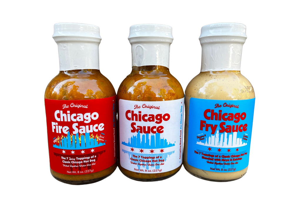 Chicago Sauce, Chicago Fire Sauce, & Chicago Fry Sauce – Howler Bike Park