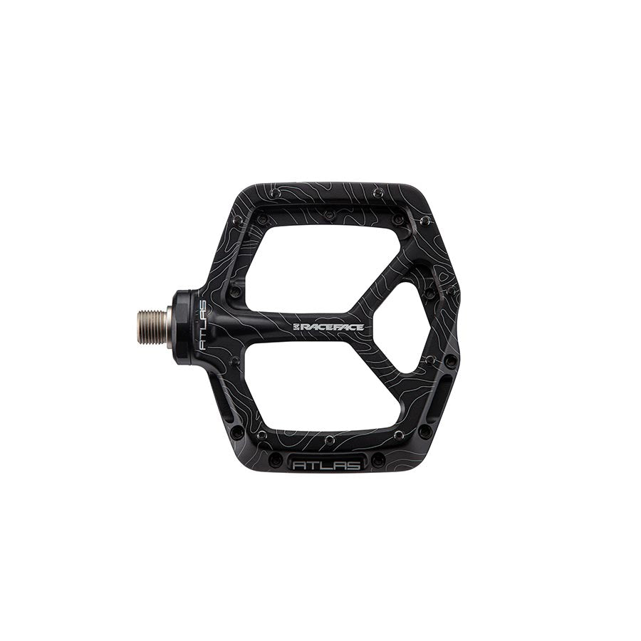 RaceFace Atlas Pedals - Platform Aluminum 9/16" Black – Howler Bike Park