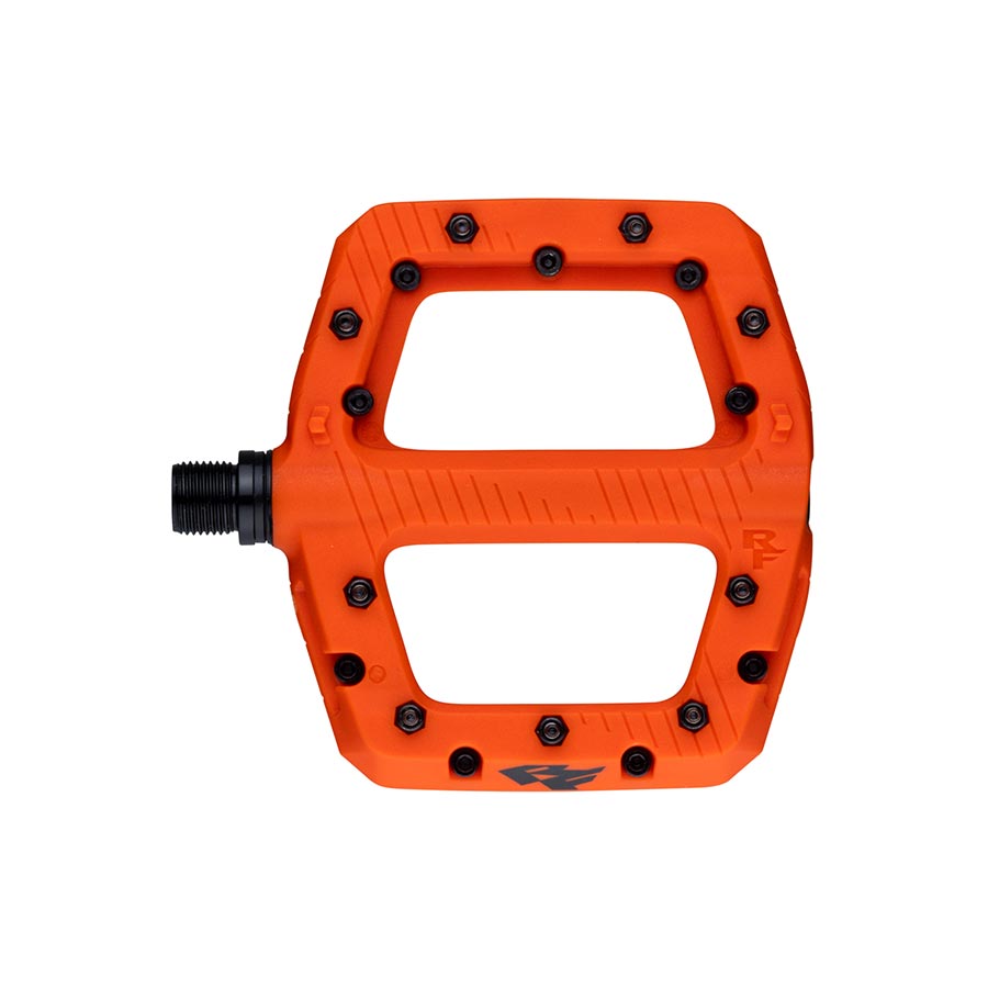 RaceFace Chester Pedals - Platform Composite 9/16" Large Orange ...