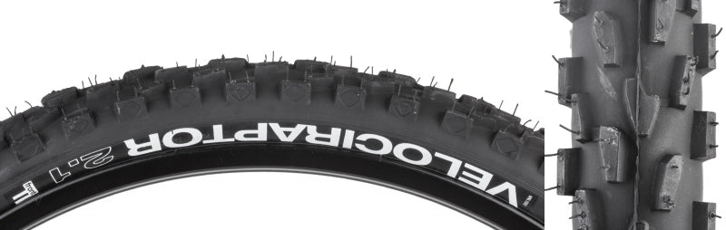 WTB VelociRaptor Comp Tire - 26 x 2.1 Clincher Wire Black Front ...