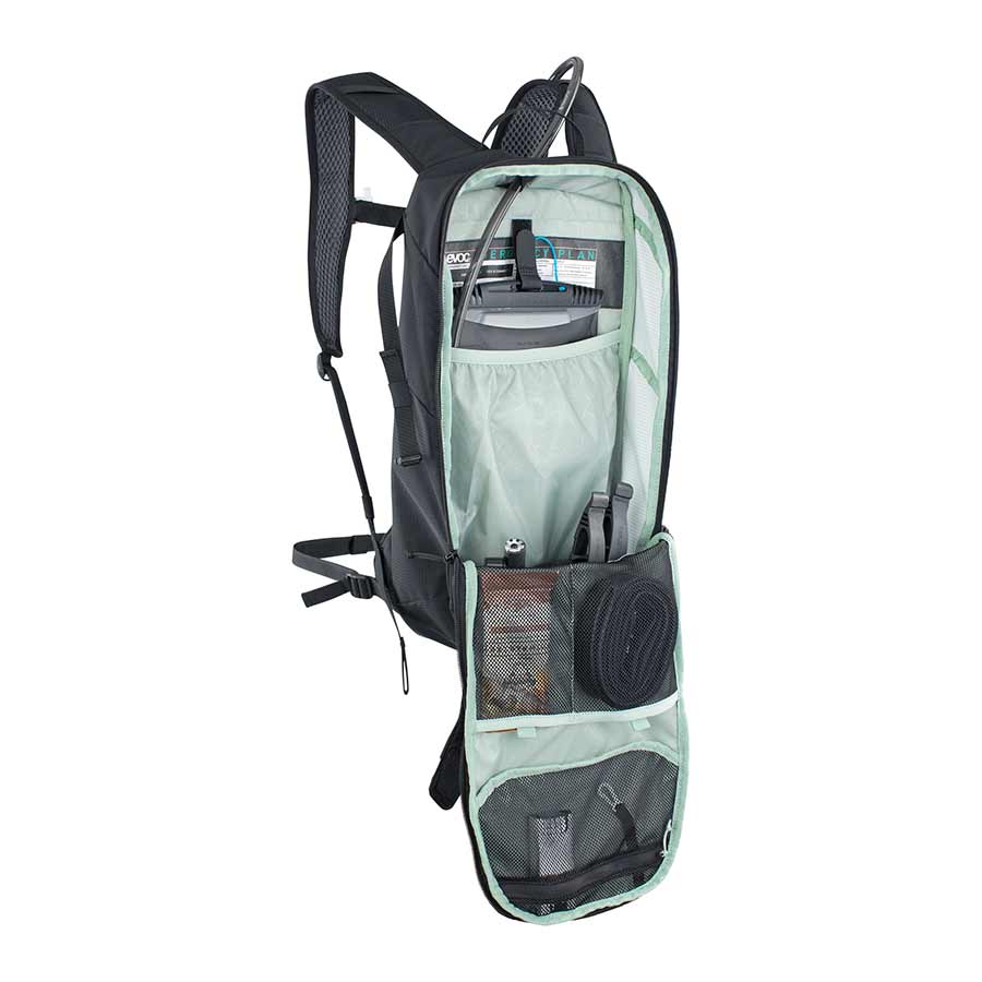 EVOC Ride 8 Hydration Bag Volume: 8L Bladder: Included (2L) Black ...