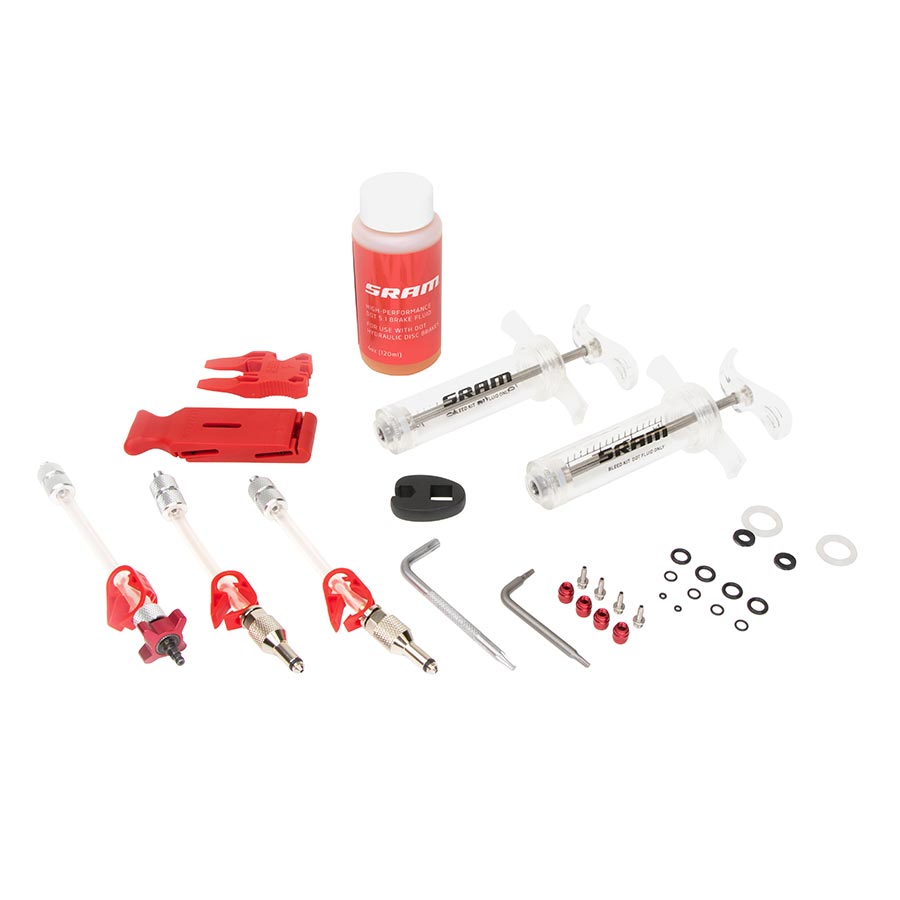 SRAM Pro DOT V2 Hydraulic Brake Bleed Kit - X0/ XX/ Guide/Level/Code/H ...
