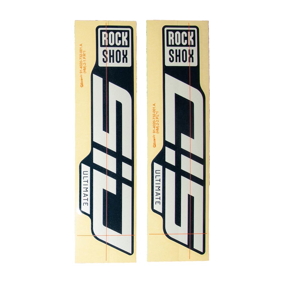 RockShox Fork Decal Kit - SID Ultimate 27.5"/29" – Howler Bike Park