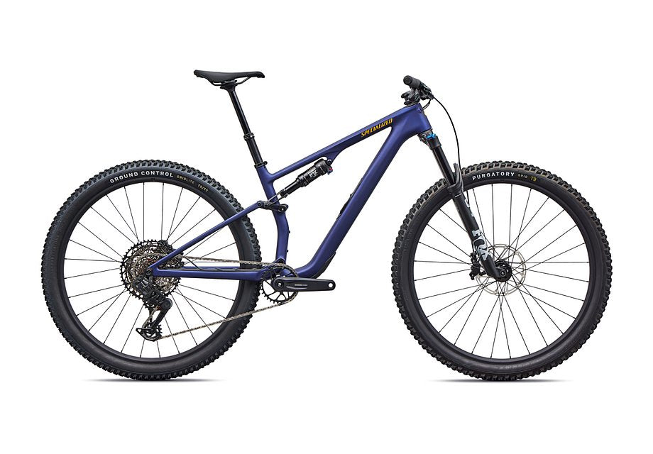 2026 Specialized Epic 8 Comp Evo Bike Satin Blue Onyx / California Sun ...
