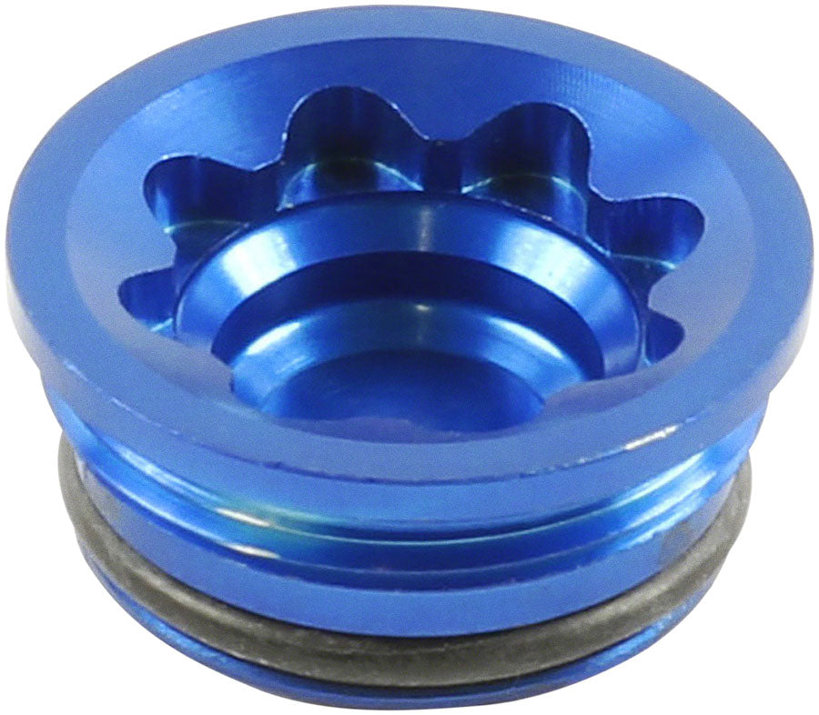 Hope V4 Small/E4 Disc Brake Caliper Bore Cap - Blue – Howler Bike Park