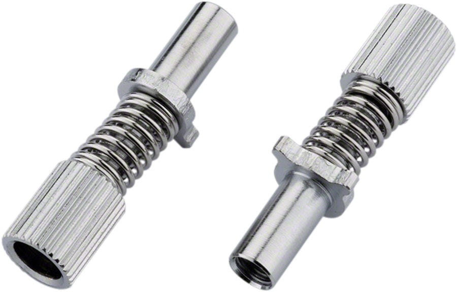 Jagwire Road Sport Frame Mount Mickey Adjusting Barrels Pair Chrome ...