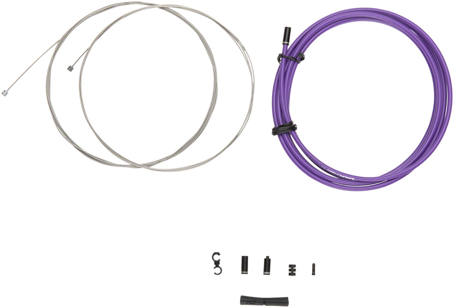 Jagwire 2x Sport Shift Cable Kit SRAM/Shimano Purple – Howler Bike Park