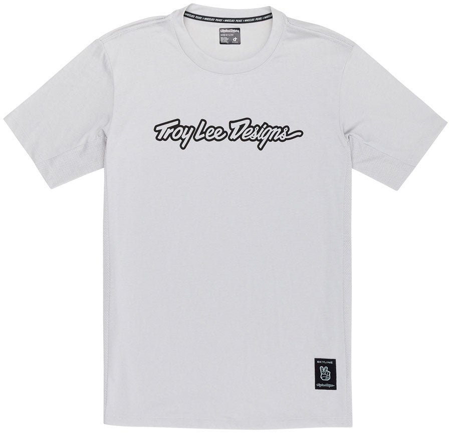 Troy Lee Designs Skyline Short Sleeve Ride Tee – Signature Mist X-Larg ...