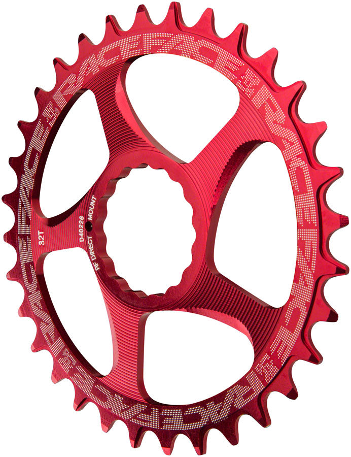 RaceFace Narrow Wide Chainring: Direct Mount CINCH 28t Red – Howler ...