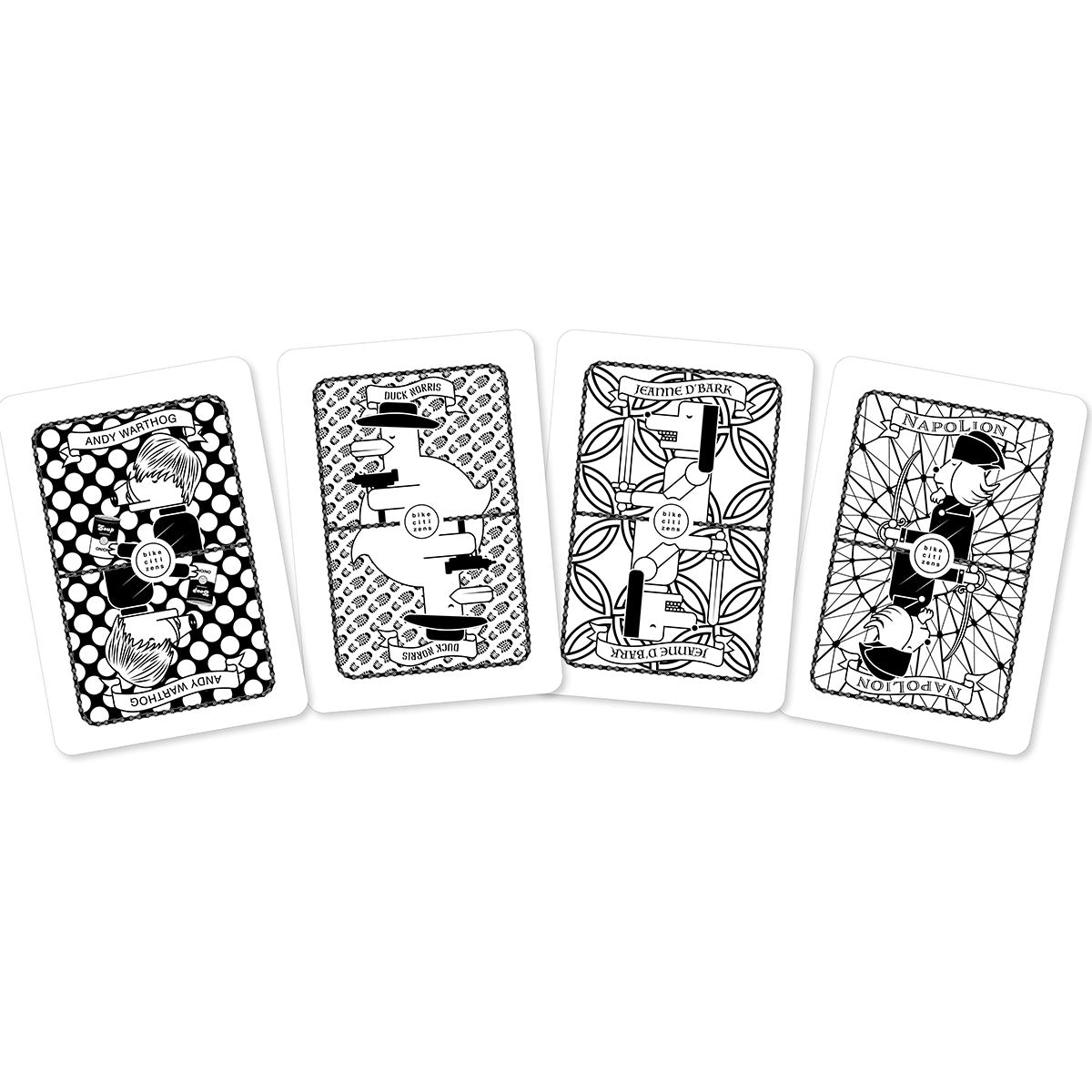 Bike Citizens - Reflective Spoke Cards - Fame Series (Set of 4 ...