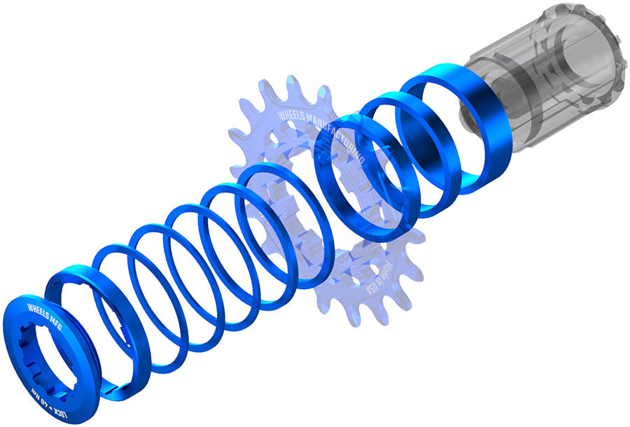 Wheels Manufacturing SOLO-HG Single Speed Conversion Kit - For HG Styl ...