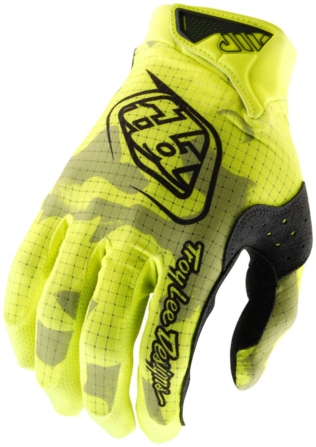 Troy Lee Designs Air Glove – Blotted Flo Yellow Medium – Howler Bike Park