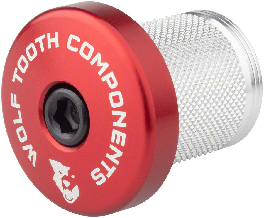 Wolf Tooth Compression Plug with Integrated Spacer Stem Cap Red ...