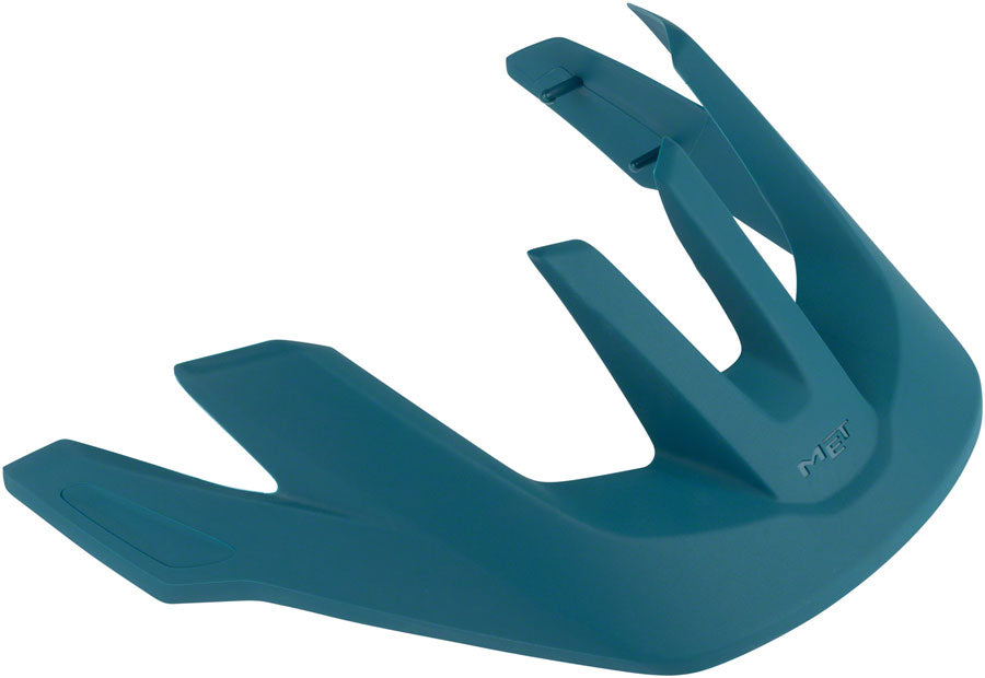 MET Helmets Echo Visor - Petrol Blue Universal – Howler Bike Park