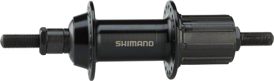 Shimano FH-TX500 Rear Hub - Threaded x 135mm Rim Brake HG10 Black 36H ...