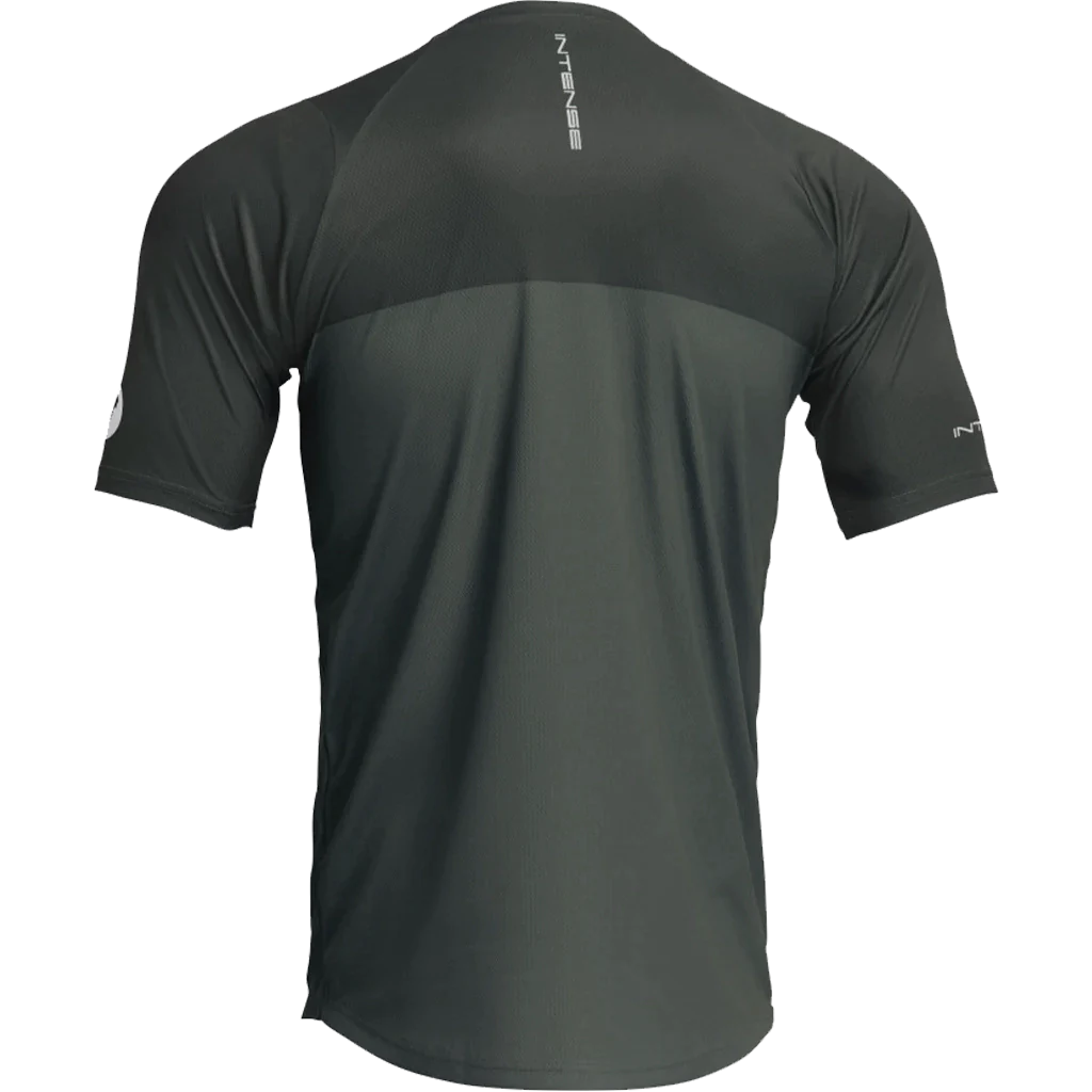 Men's INTENSE x THOR MTB Assist Censis Forest/Green Short Sleeve Jerse ...
