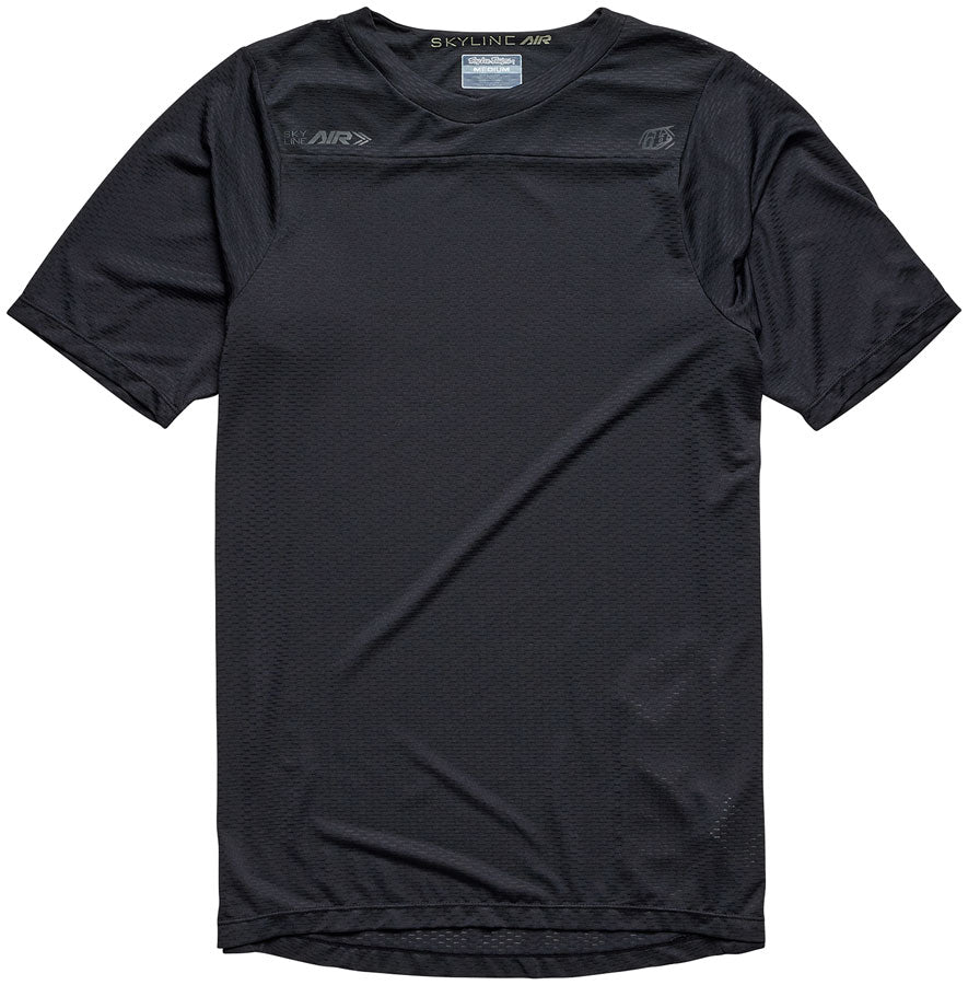 Troy Lee Designs Skyline Air Short Sleeve Jersey – Mono Black Large – Howler Bike Park