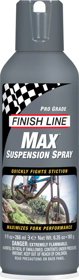Finish Line Max Suspension Spray Lubricant 9oz Aerosol – Howler Bike Park