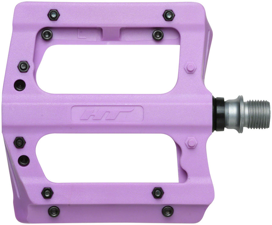 HT Components PA12A Pedals - Platform Composite 9/16" Purple – Howler ...