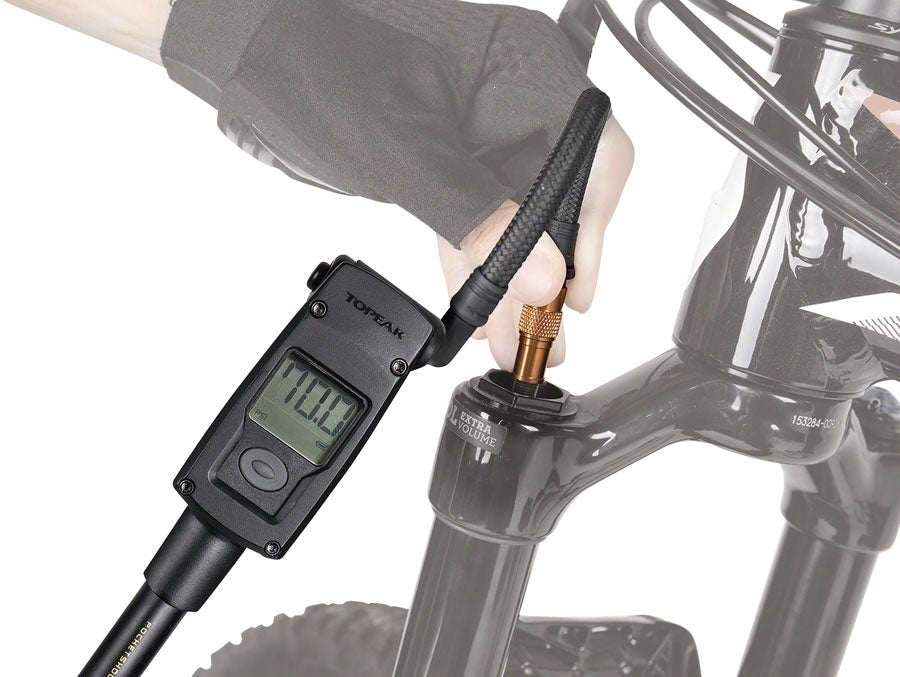 Topeak Pocket Shock Digital Shock Pump - 300psi – Howler Bike Park