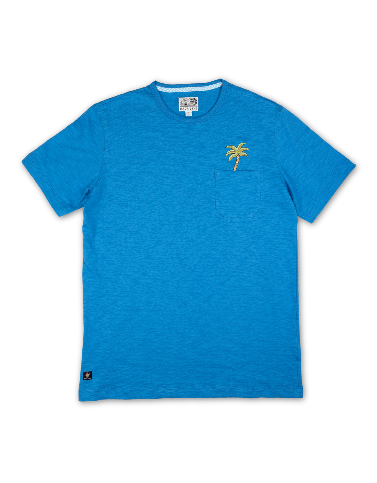 PALM TREE - SLUB PIMA POCKET TEE – Howler Bike Park