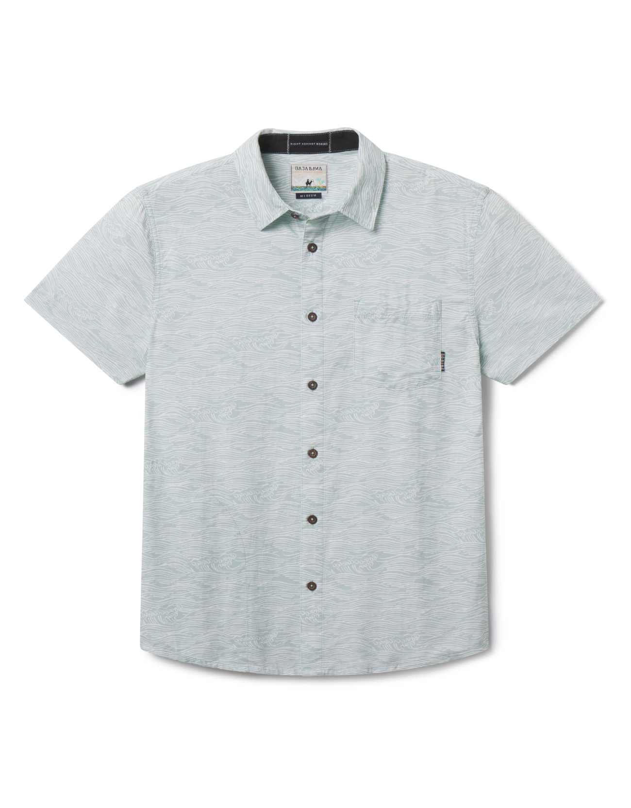 ROLL TIDES - FERN GREEN 7-SEAS™ BUTTON UP – Howler Bike Park