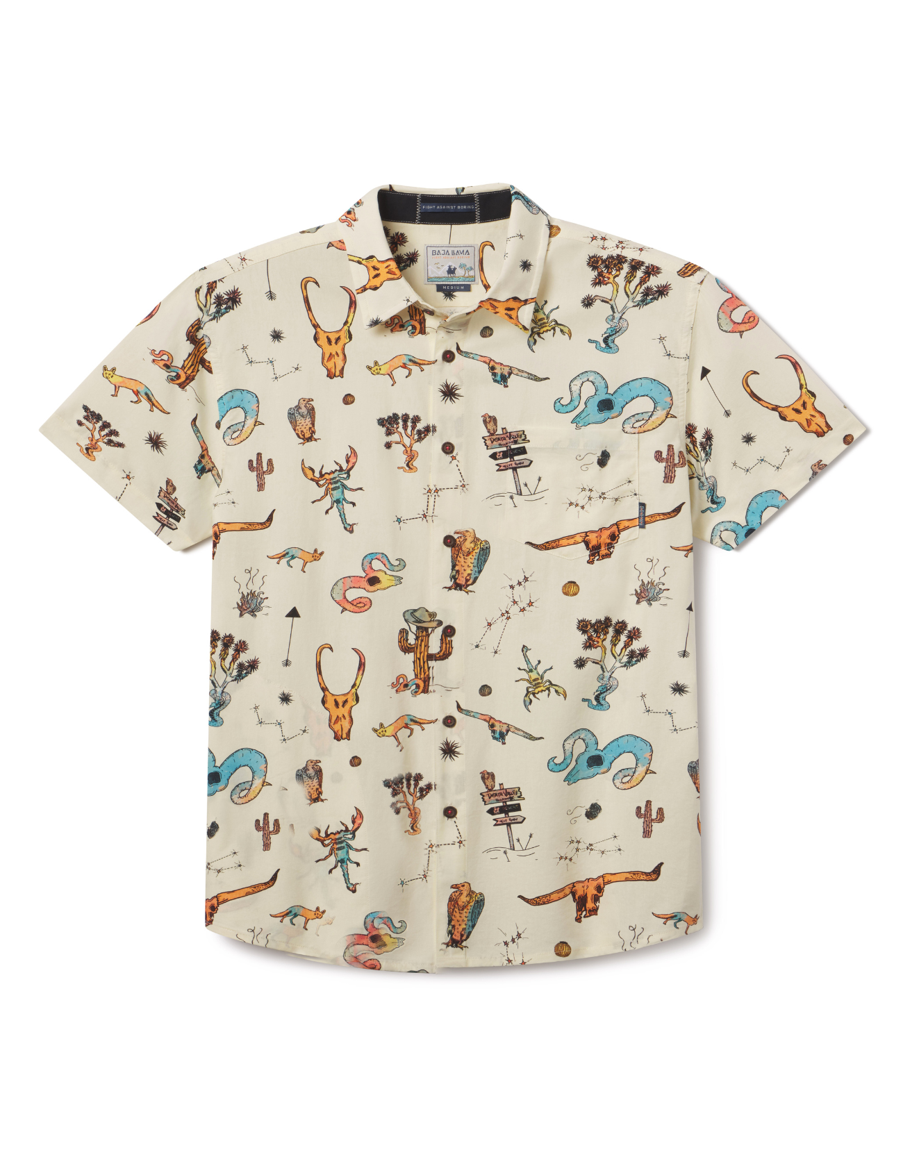 DANGEROUS DESERT - 7-SEAS™ BUTTON UP – Howler Bike Park