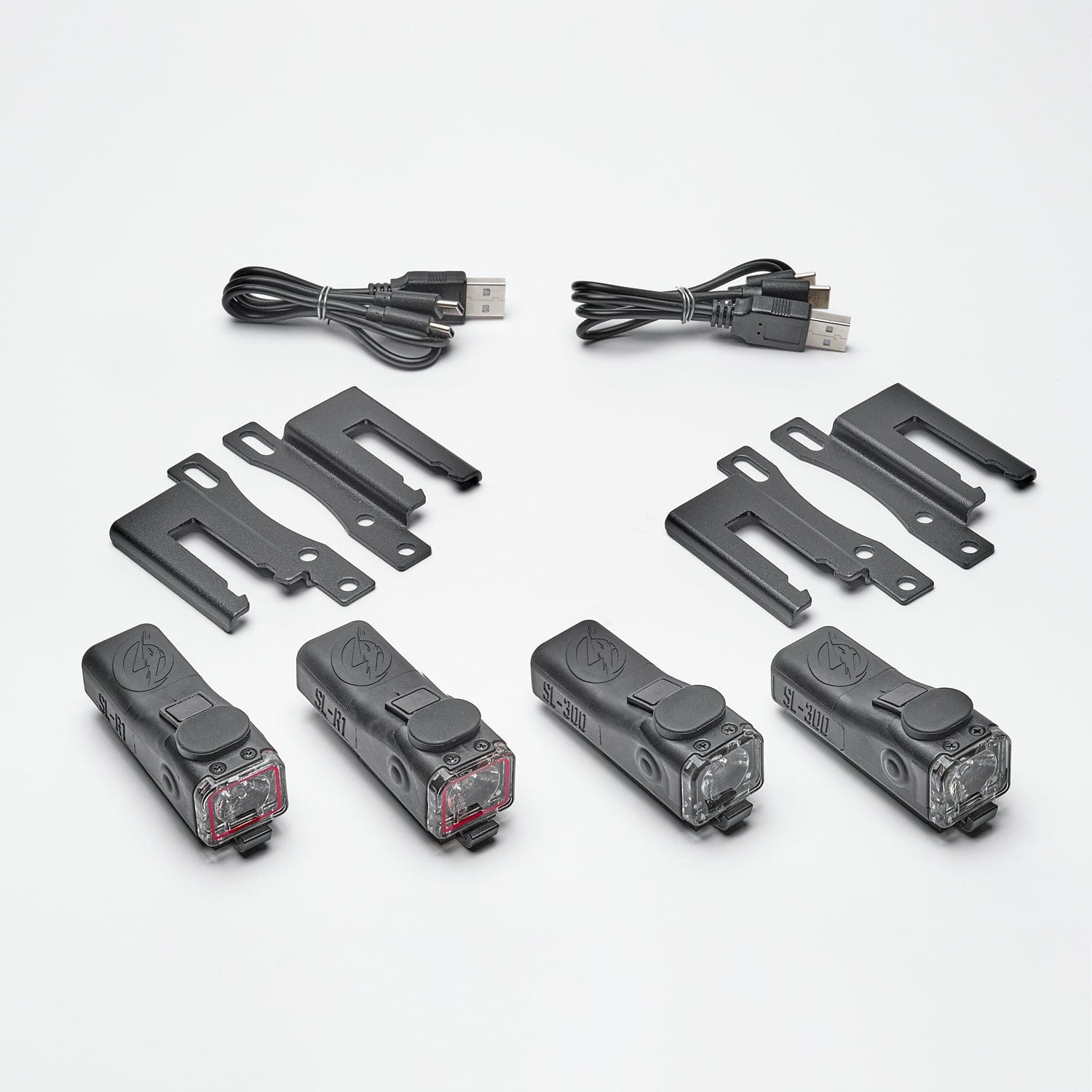 SL-300 Headlights & SL-R1 Rear Lights Skateboard Bundle – Howler Bike Park