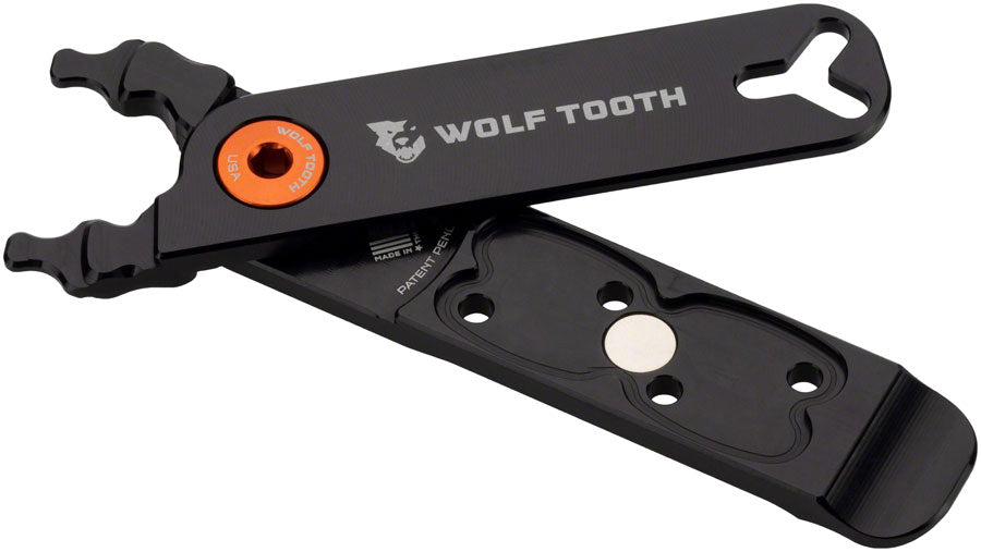 Wolf Tooth Master Link Combo Pliers with Orange Bolt – Howler Bike Park