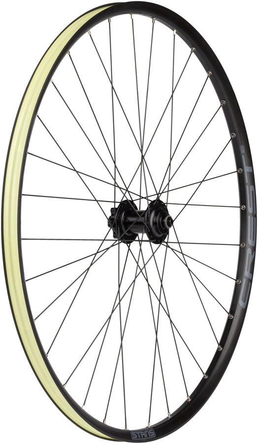Stans Crest S2 Front Wheel - 29" QR x 100mm 6-Bolt Black – Howler Bike Park