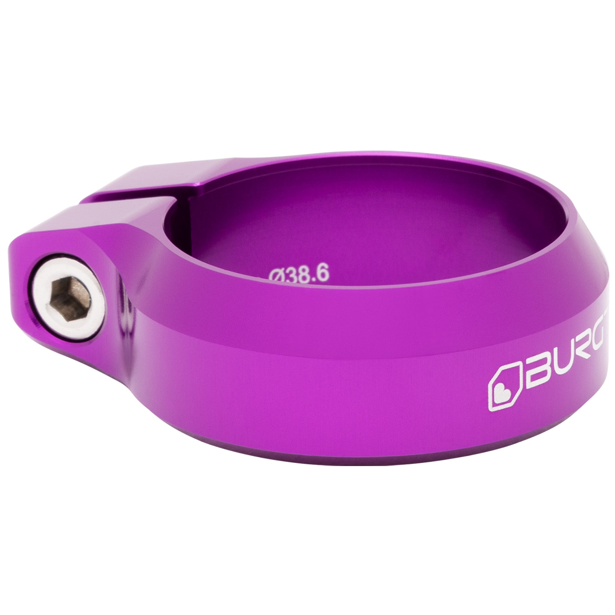 Burgtec Seat Clamp 38.6mm Purple Rain – Howler Bike Park