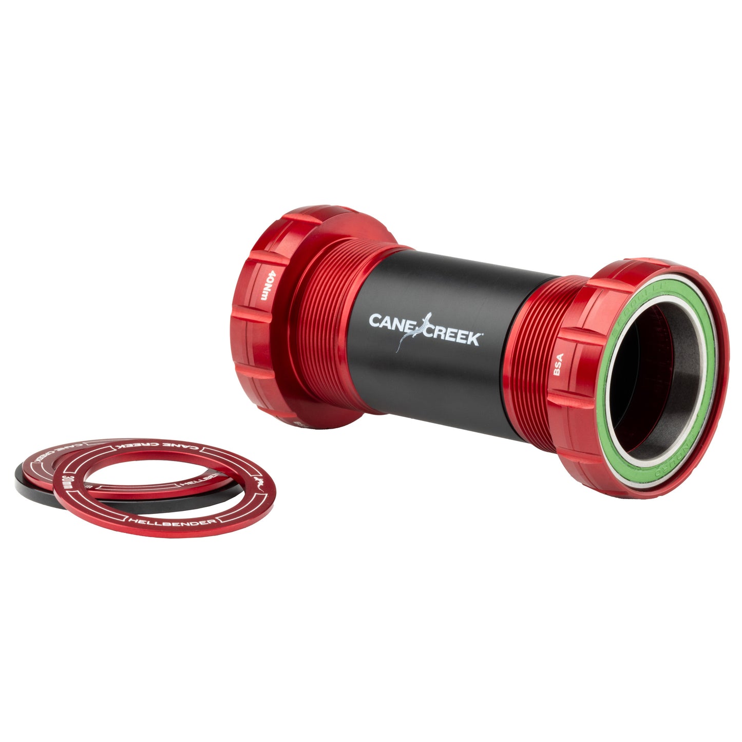 Cane Creek Hellbender 70 BSA Thread BB 30mm 68/73mm Red – Howler Bike Park