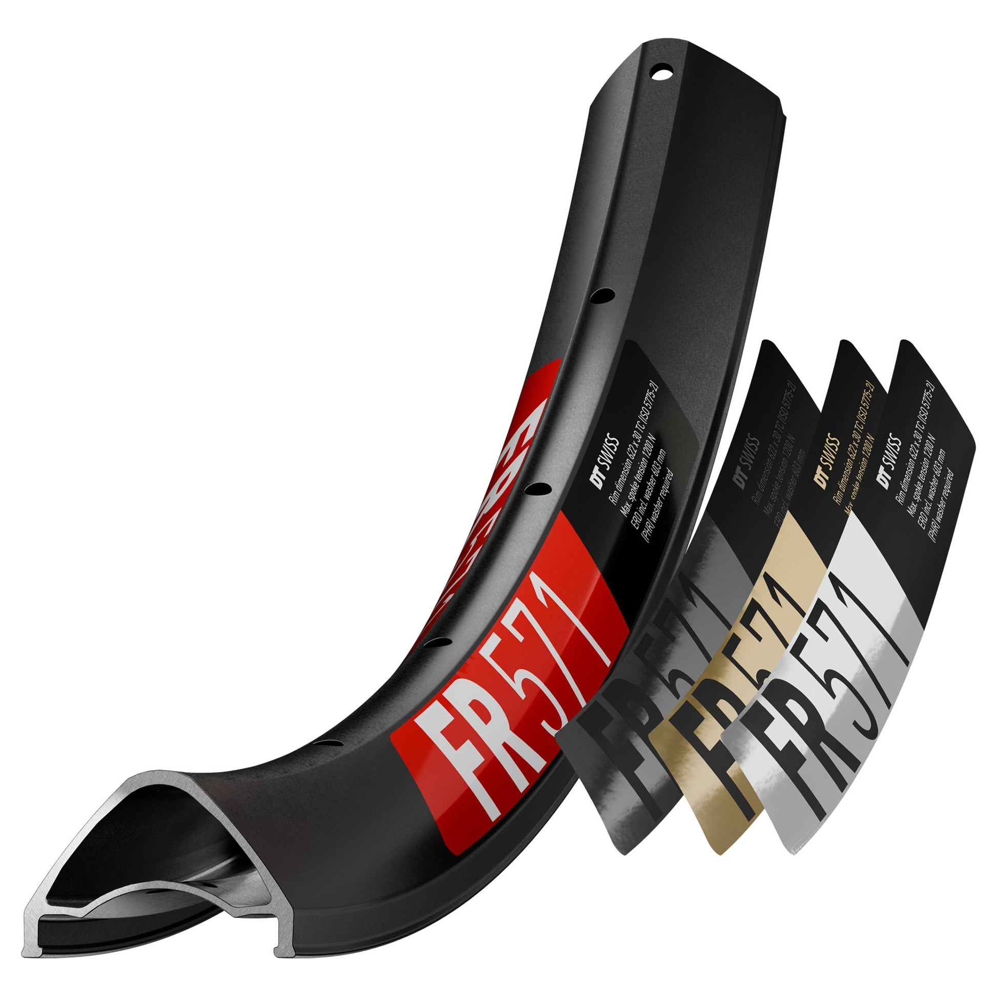 DT Swiss FR 571 Rim - 27.5" Disc Black 32H – Howler Bike Park