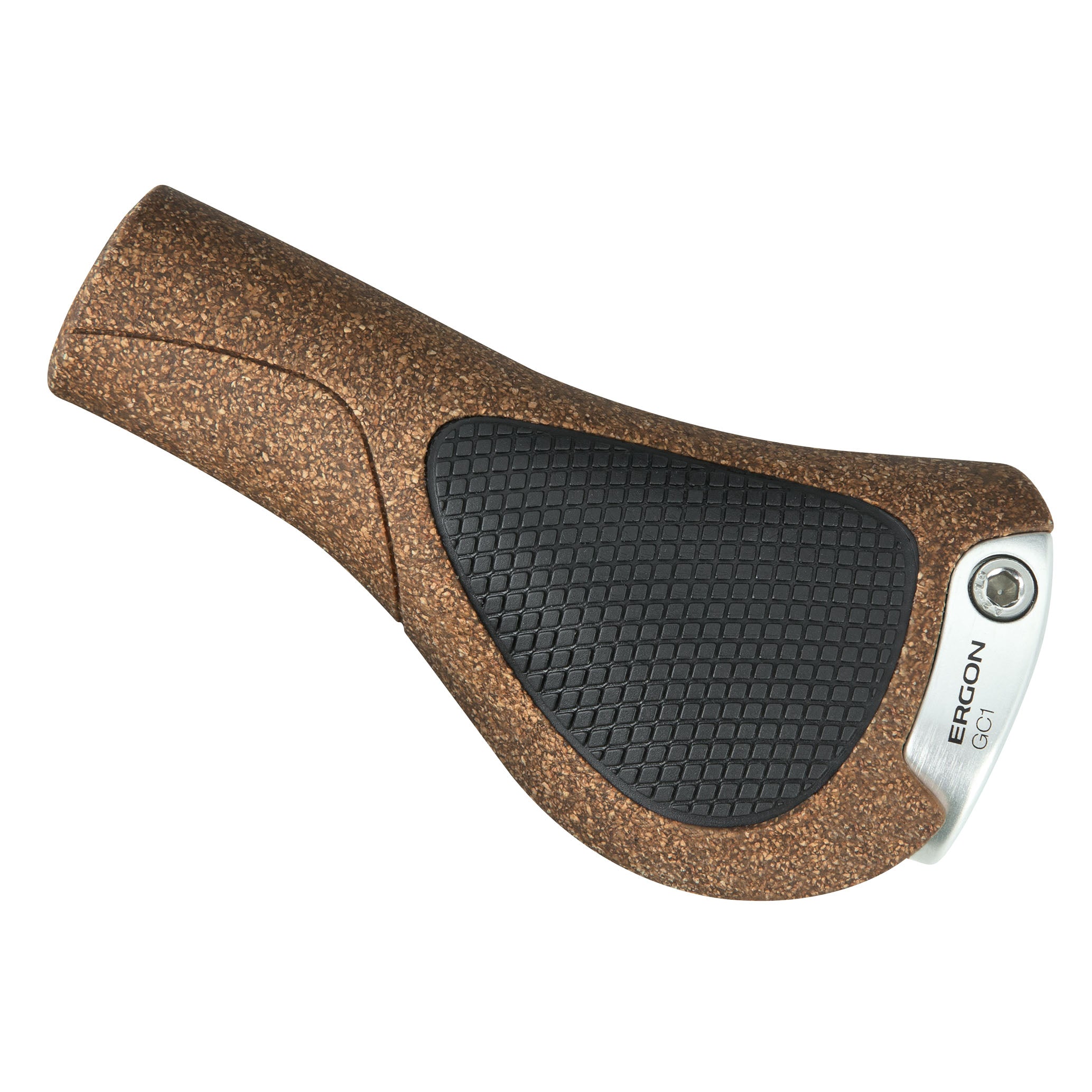 Ergon GC1 BioKork Grips - Lock-On Black/Tan – Howler Bike Park
