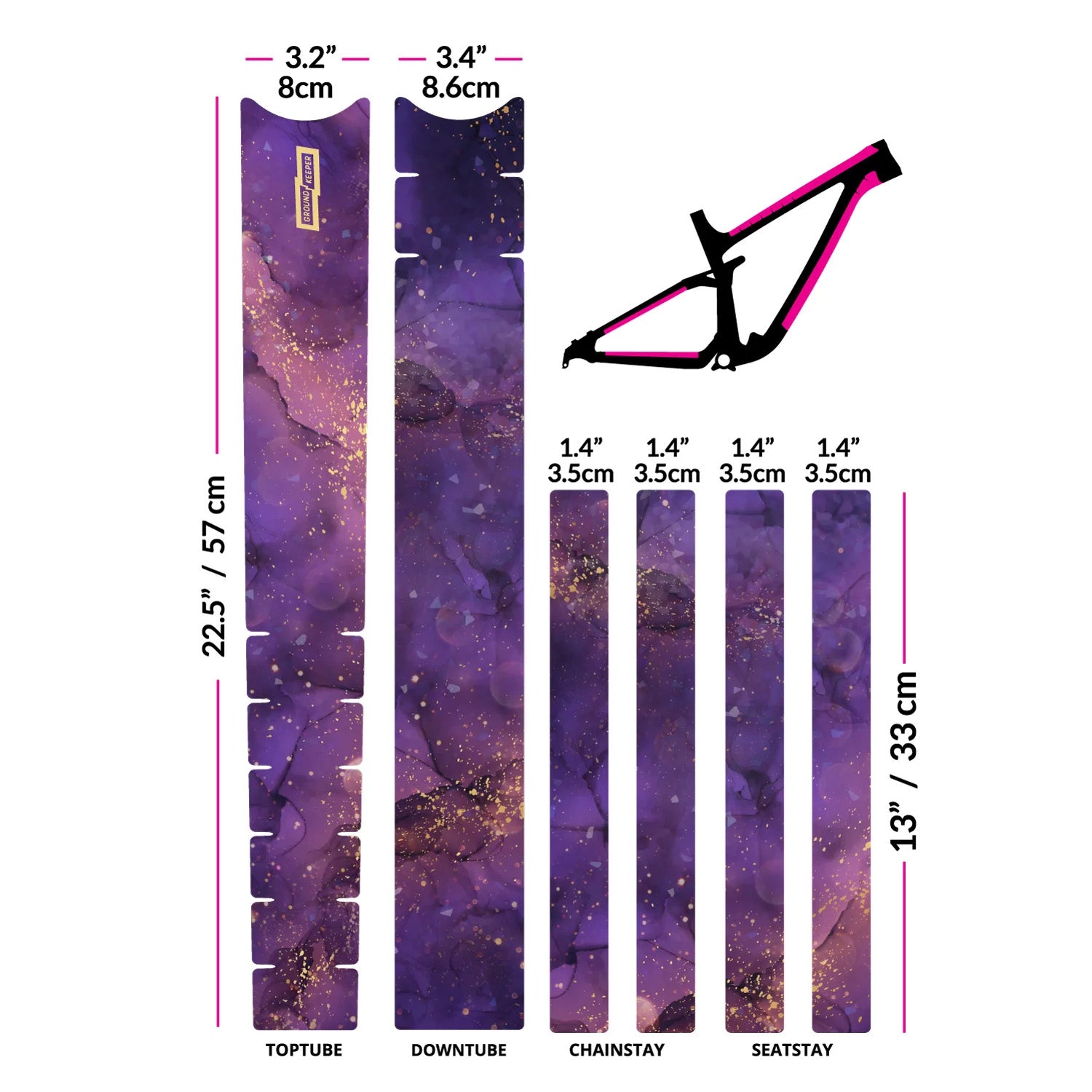 Ground Keeper Frame Keeper Euphoria Matte – Howler Bike Park